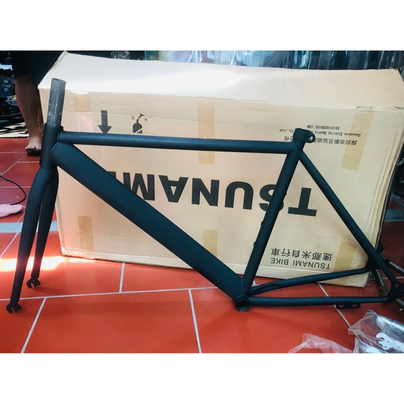 Khung Noname Thép bản To - Fixed Gear - Đen | Shopee Việt Nam