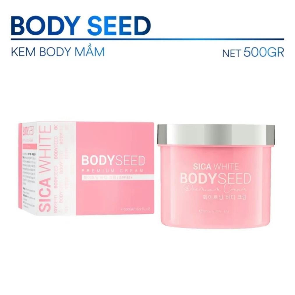 Kem Sica White Body Mầm Ý Dĩ 500G, Body Seed Dưỡng Trắng Sáng, Nuôi ...