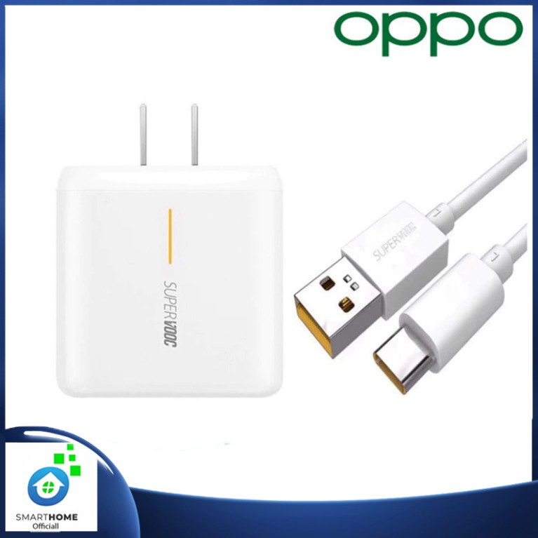 Bộ Củ và Dây Cáp Sạc Nhanh Oppo Vooc 65W 67W 80W Type C báo sạc nhanh ...