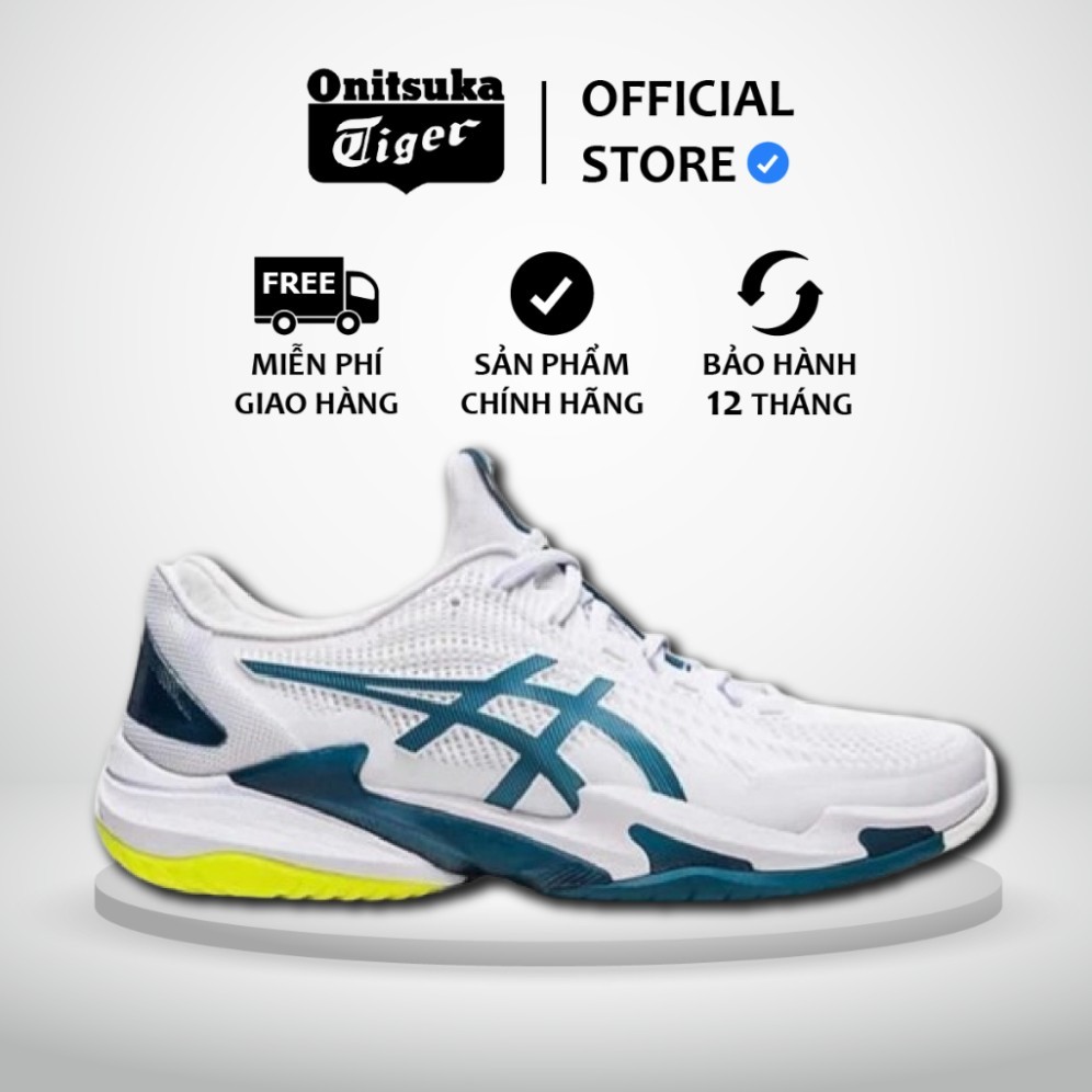 | CHÍNH HÃNG | Giày Asics Court FF3 NOVAK 'White/Gris Blue' - 1041A370 ...
