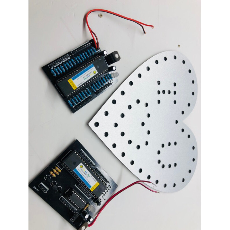 Combo Mạch trái tim 32 led - Tặng kèm tấm Alu hình trái tim | Shopee ...