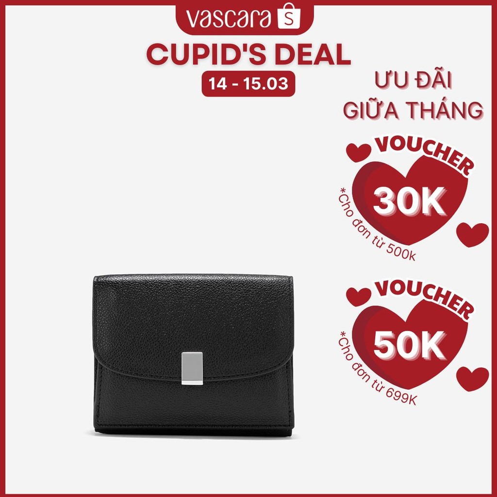 [Voucher 30K | 15.03] Vascara Ví Mini Cầm Tay Nắp Tròn - WAL 0287 ...