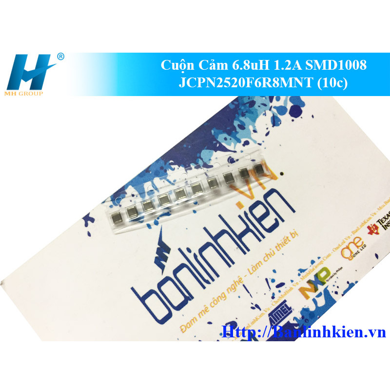 Cuộn Cảm 6.8uH 1.2A SMD1008 JCPN2520F6R8MNT (10c) Mã LK_09052 | Shopee ...