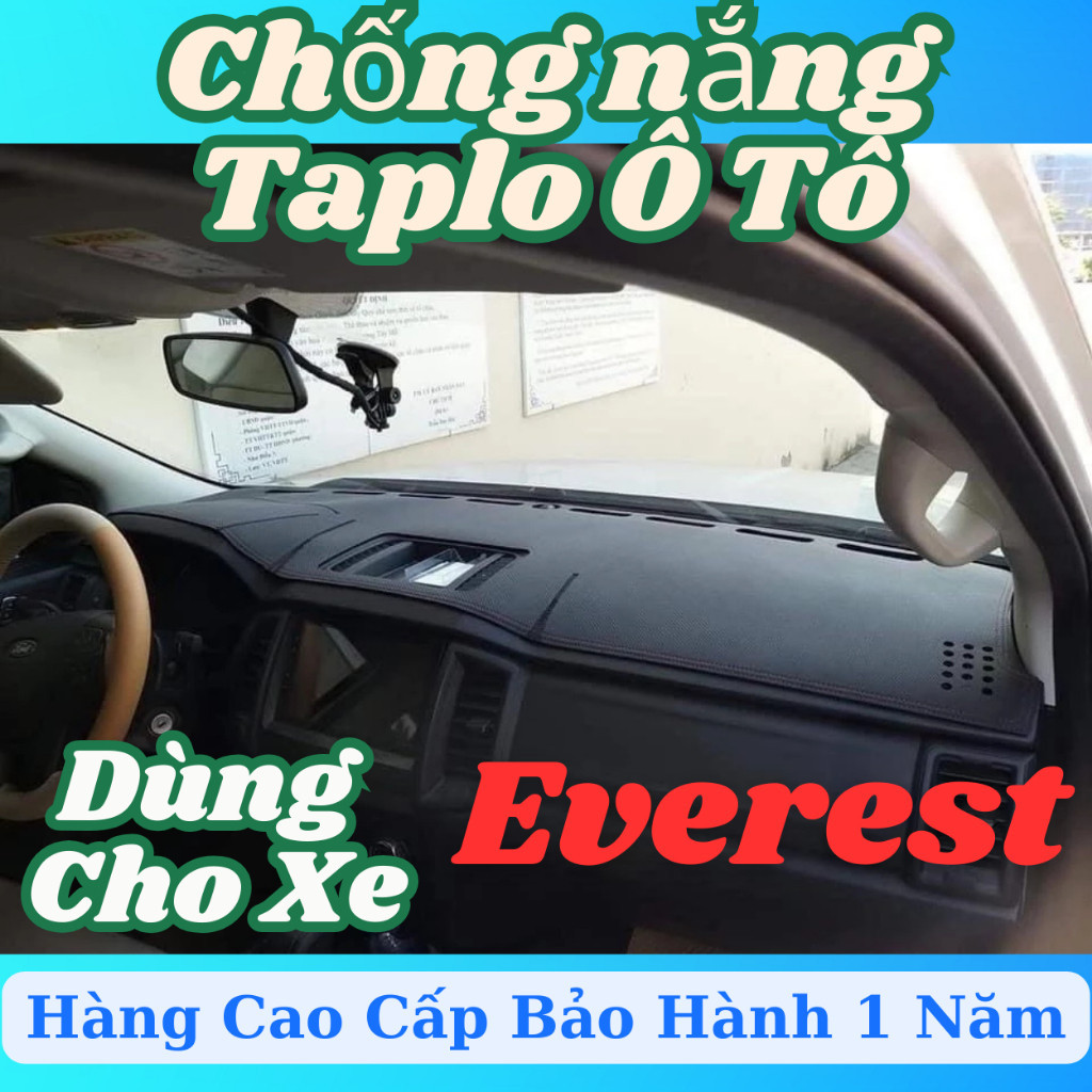 THAM TAPLO FORD EVEREST DA VÂN GỖ DA CARBON NHUNG LÔNG CỪU 3 LỚP CÓ ...