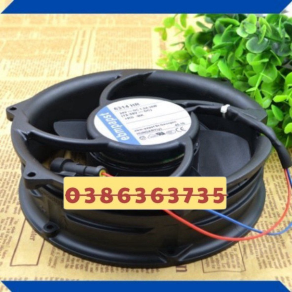 Quạt Tản Nhiệt Biến Tần 24V 36W 6314HU 6314HR ACS510 | Shopee Việt Nam