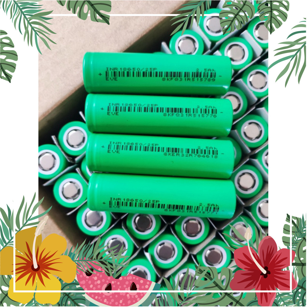 Techroom_Battery Cell pin EVE 18650 25P dl 2500mah - Xả 12C 30A - Pin ...