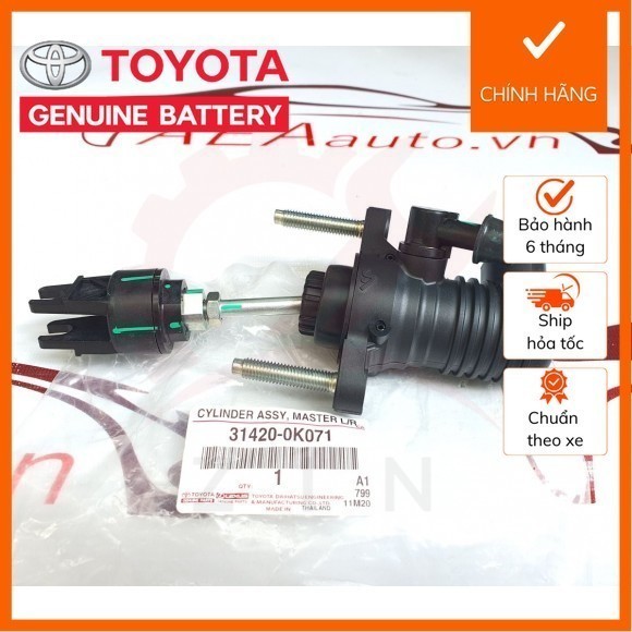 [Chính Hãng] Tổng côn (heo cái ly hợp) Toyota Fortuner 2018 31420-0K071 ...