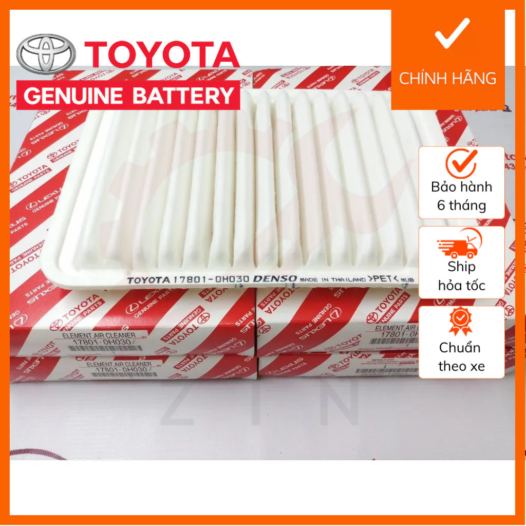 [Chính Hãng] Lọc gió động cơ xe Toyota Vios, Altis, Corolla, Yaris ...