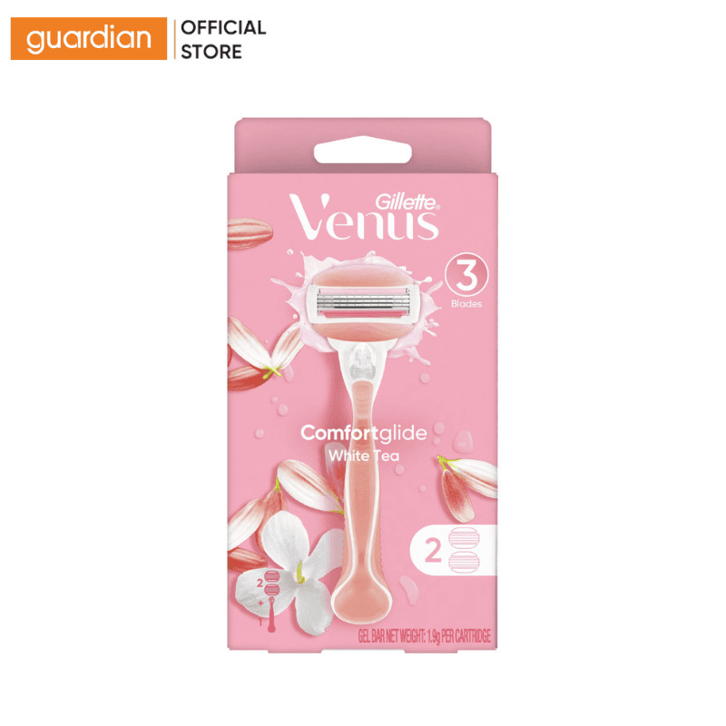 Dao Cạo Gillette Venus Comfortglide White Tea 2Up | Shopee Việt Nam