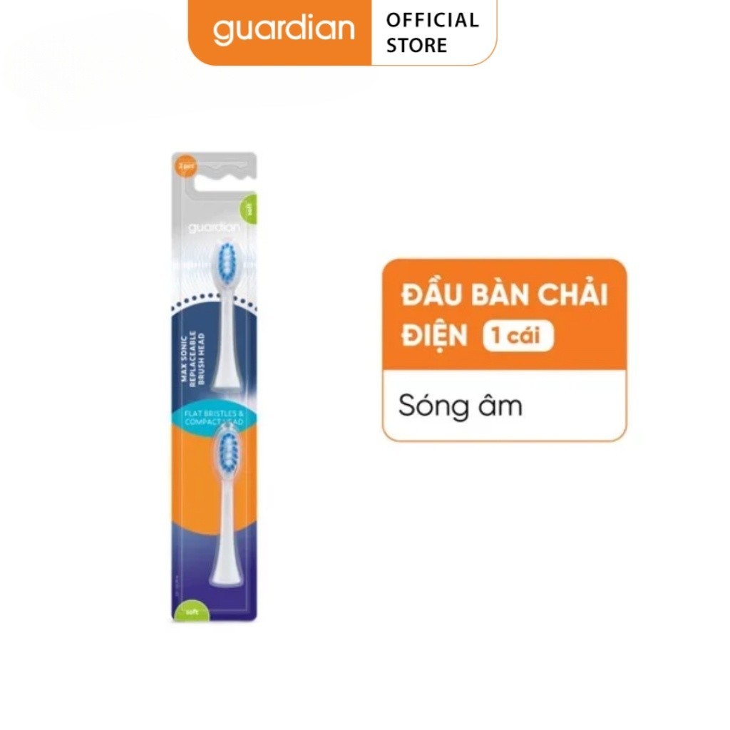 Đầu Bàn Chải Điện Sóng Âm Guardian Max Sonic Toothbrush Refill Head 2 ...