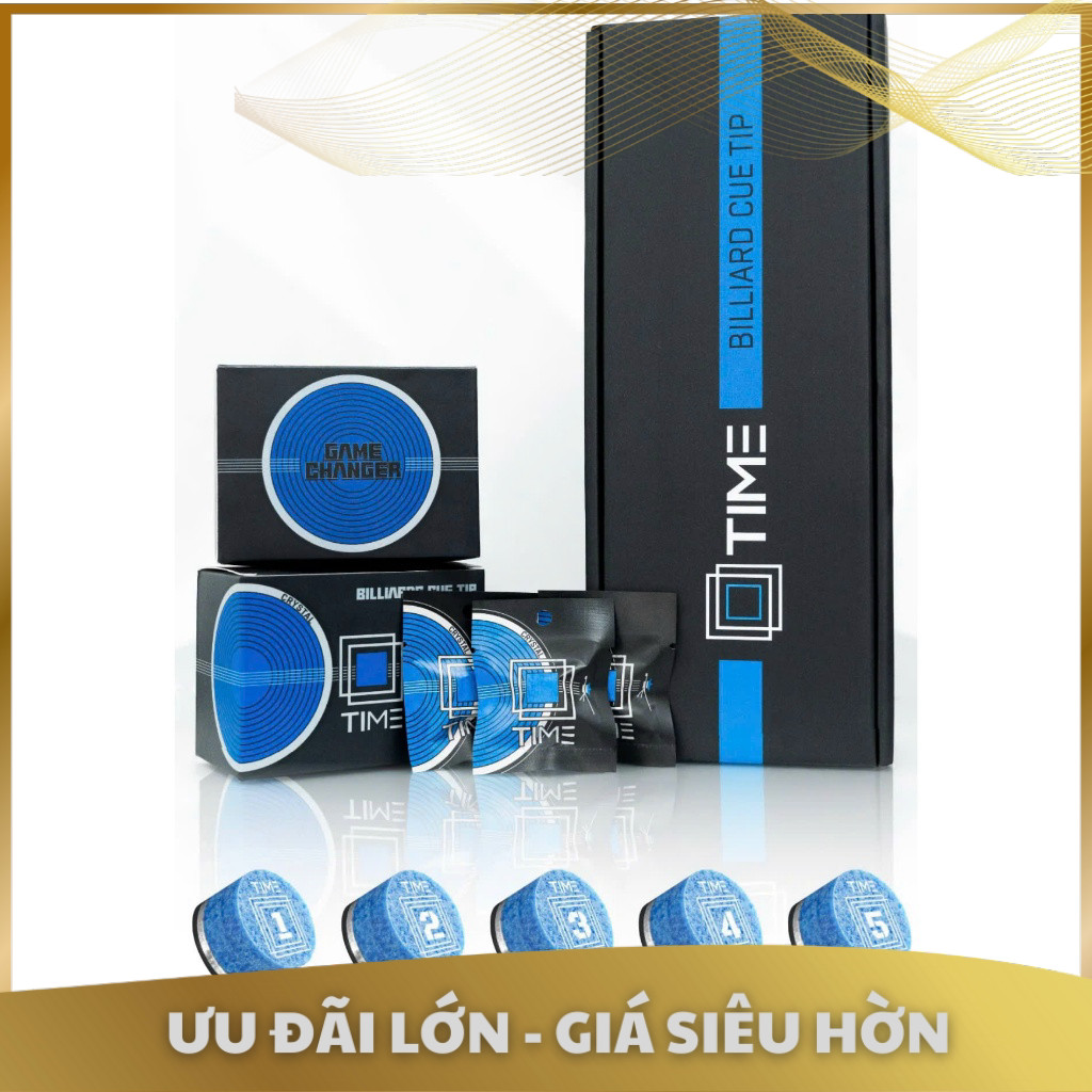 Đầu cơ bida TIME Crystal Tip Chính Hãng - Đầu tẩy bida 10 lớp - Phụ kiện bida giá gốc | Shopee ...