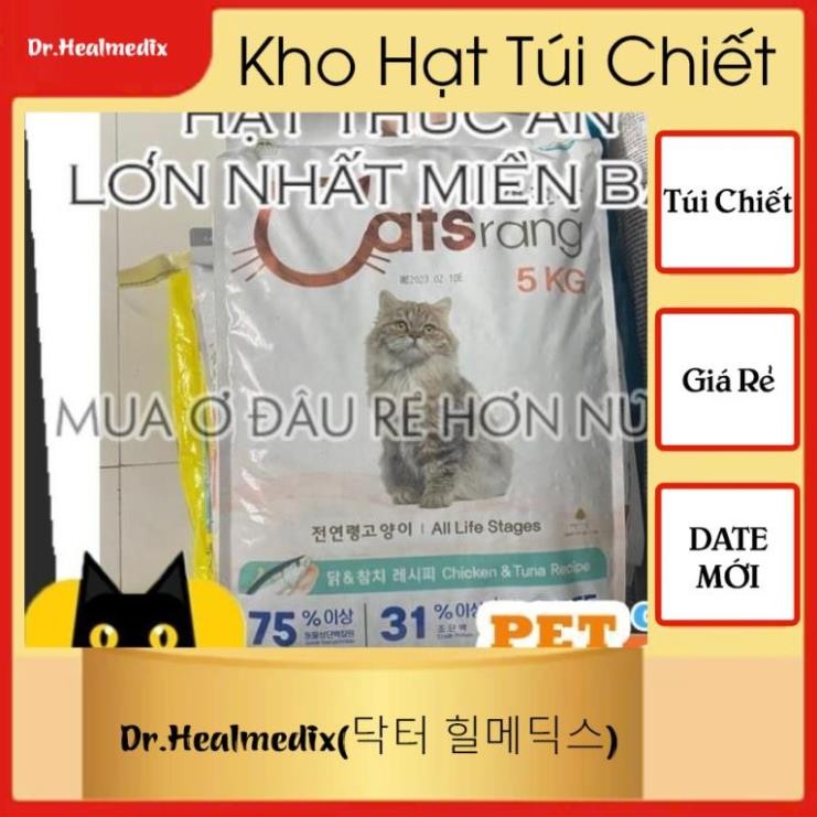 Cat Rang 10kg 2 bao 5kg thức ăn mèo dành cho mọi lứa tuổi hạt khô ...