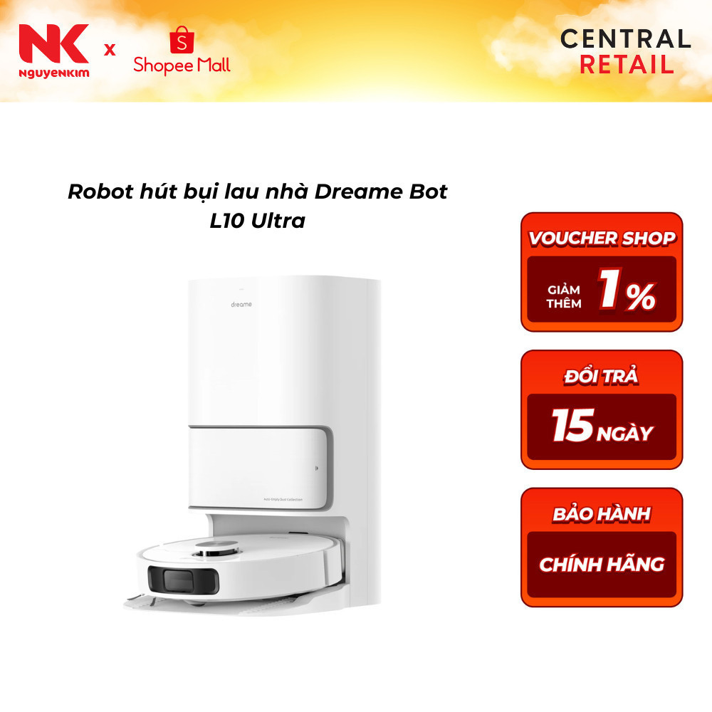 Robot hút bụi lau nhà Dreame Bot L10 Ultra | Shopee Việt Nam
