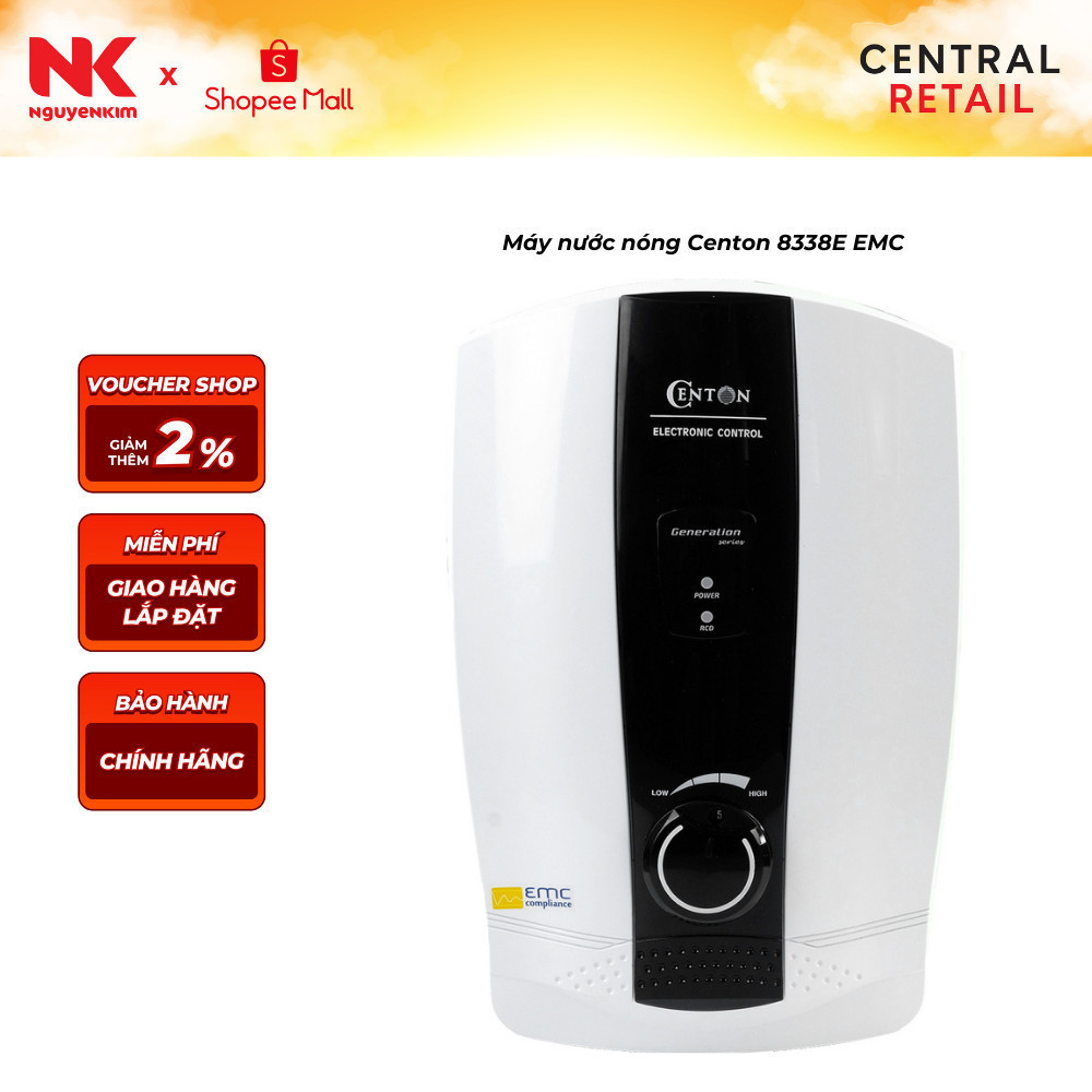 Máy nước nóng Centon 8338E EMC | Shopee Việt Nam