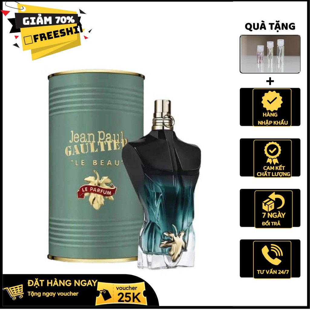 _𝕮𝖍 𝕻𝖆𝖗𝖚𝖒𝖊_ Nước hoa 𝑱𝒆𝒂𝒏 𝑷𝒂𝒖𝒍 𝑮𝒂𝒖𝒍𝒕𝒊𝒆𝒓 Le Beau Le Parfum | Shopee Việt Nam