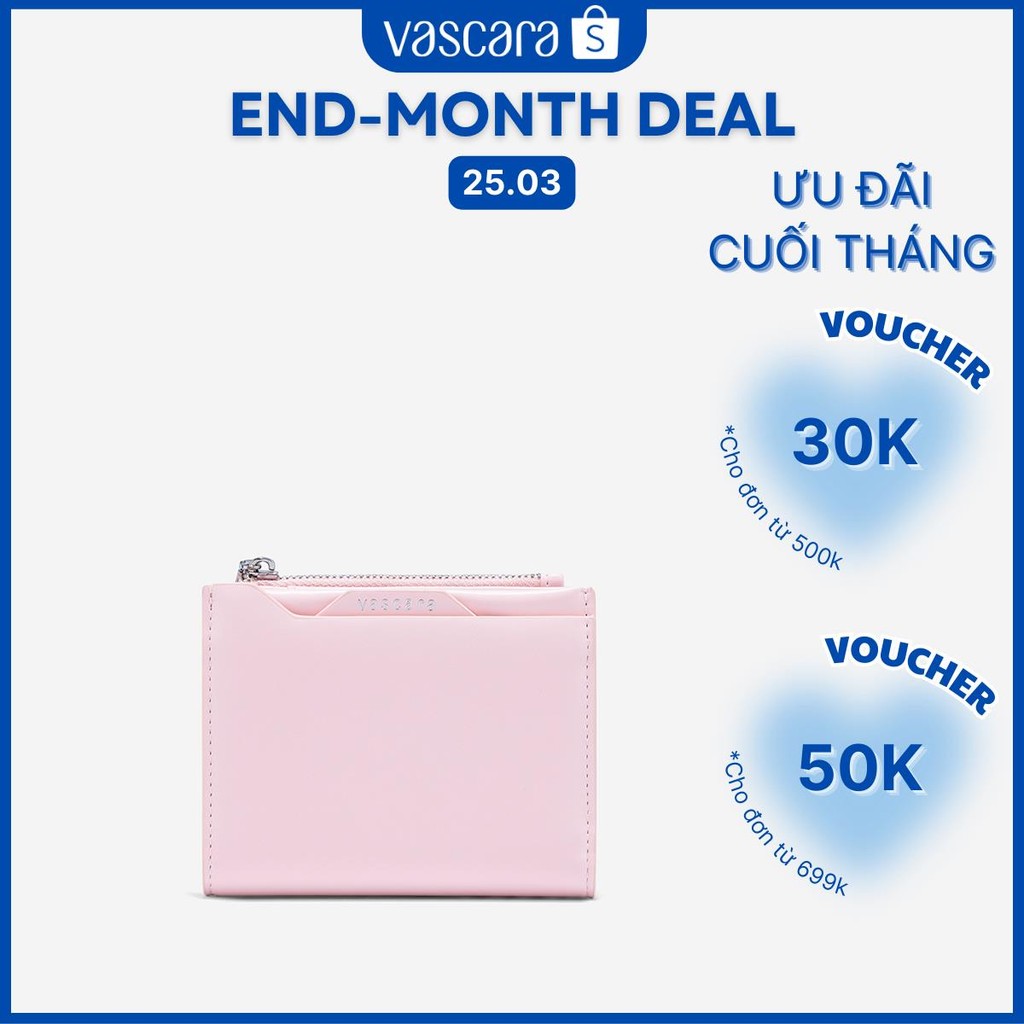 [Voucher 30K | 25.3] Vascara Ví Mini Cầm Tay Phối Layer - WAL 0305 ...