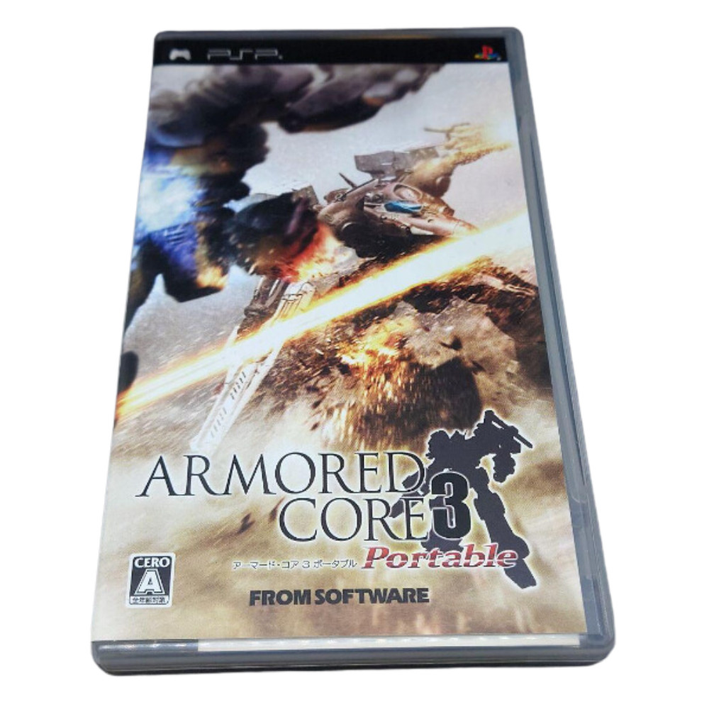 Used Armored Core 3 Portable PSP From Software Sony PlayStation ...