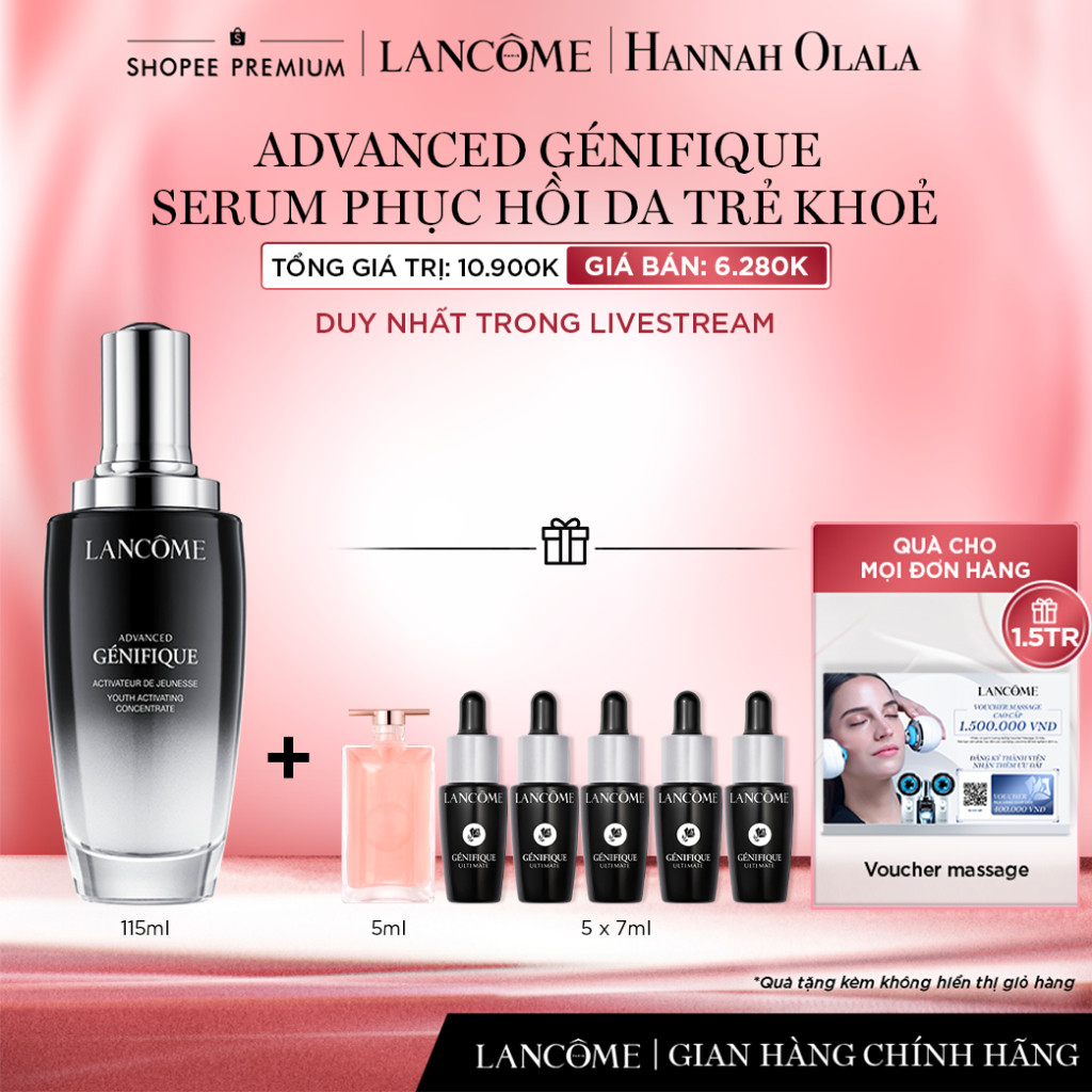 [ Lancome x Hannah Daily Live] Serum phục hồi da trẻ khoẻ Lancôme ...