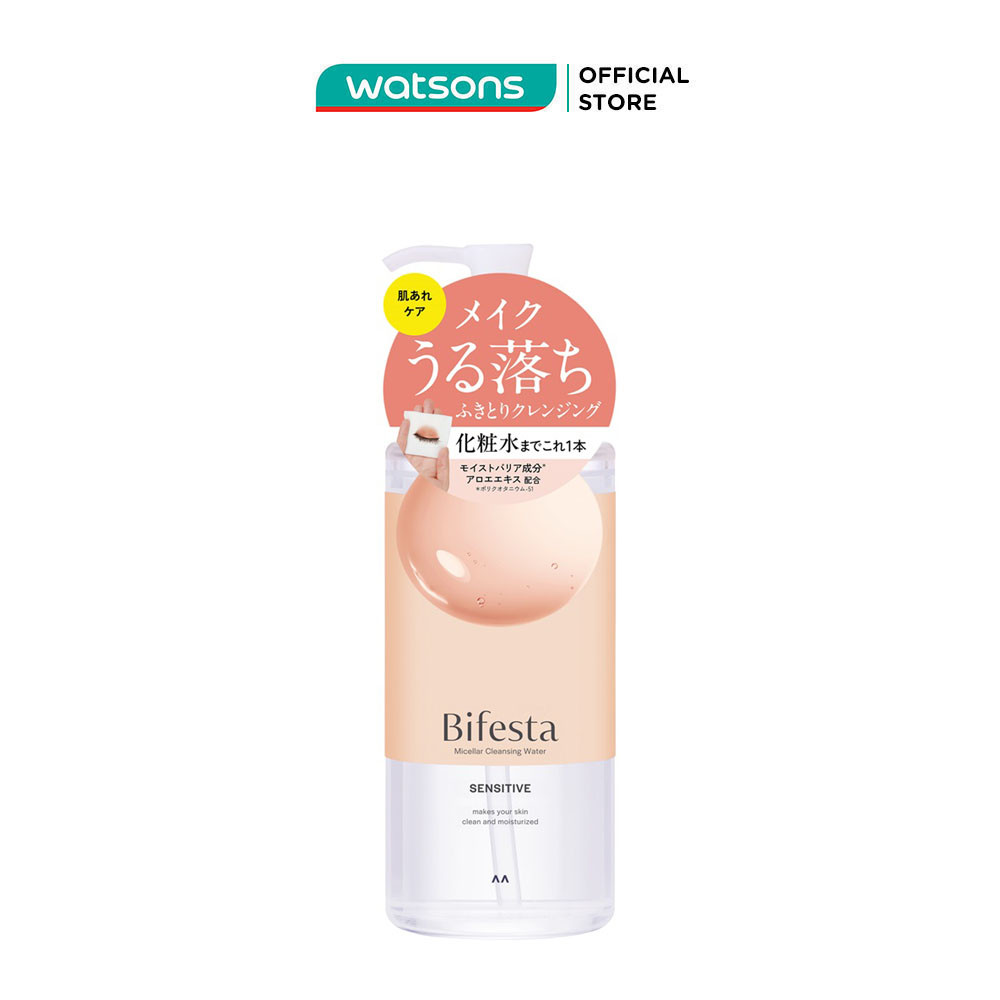 Nước Tẩy Trang Bifesta Dưỡng Ẩm&Làm Sáng Da Cho Da Nhạy Cảm Micellar ...