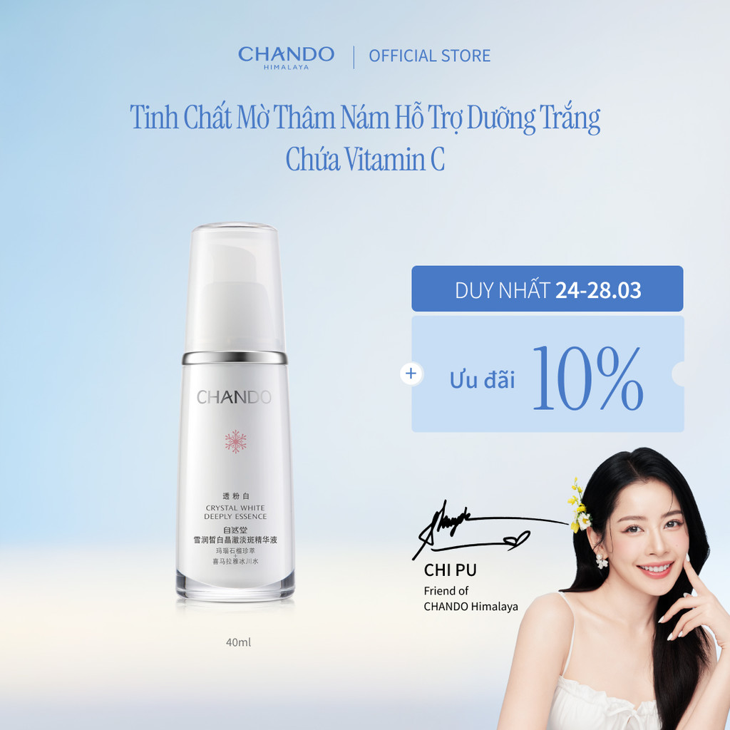 Tinh Chất Mờ Thâm Nám Hỗ trợ Dưỡng trắng CHANDO Himalaya 40ml Chứa Vitamin C Hàng Chính Hãng ...