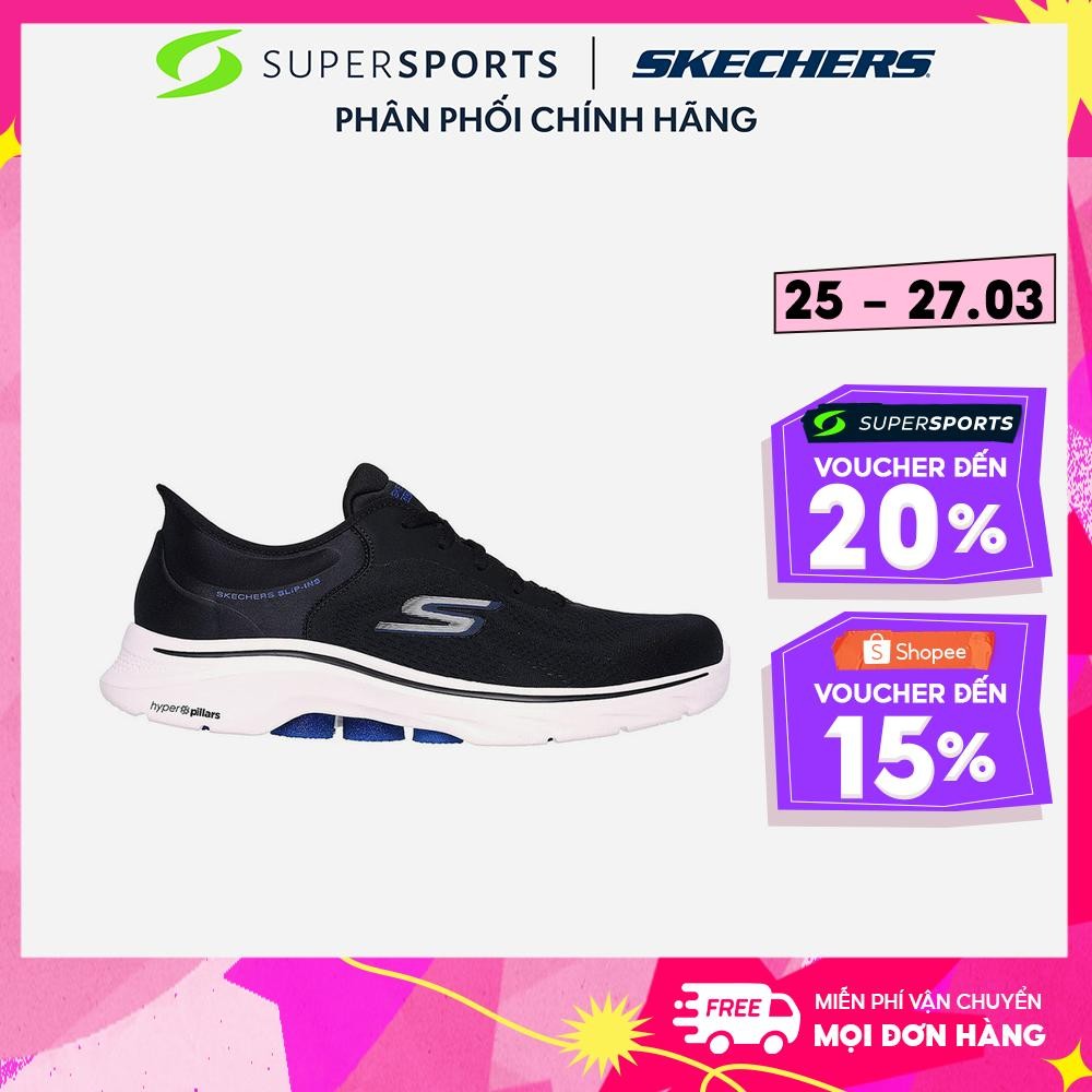 Giày Đi Bộ Nam Skechers Go Walk 7 - Đen - 216550-BKBL | Shopee Việt Nam