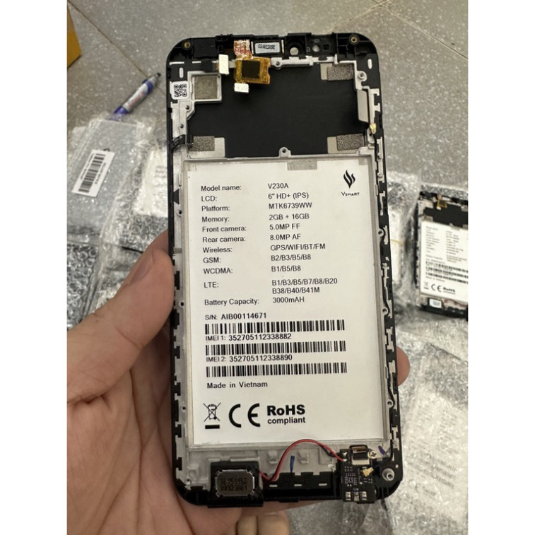 màn hình vsmart bee 3/v230A full khung new hãng | Shopee Việt Nam