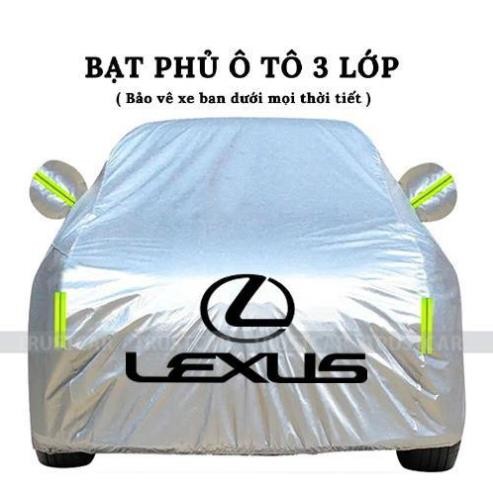 Bạt Phủ Xe Lexus các dòng ES LS RX GX LX chống nắng nóng, chống nước ...