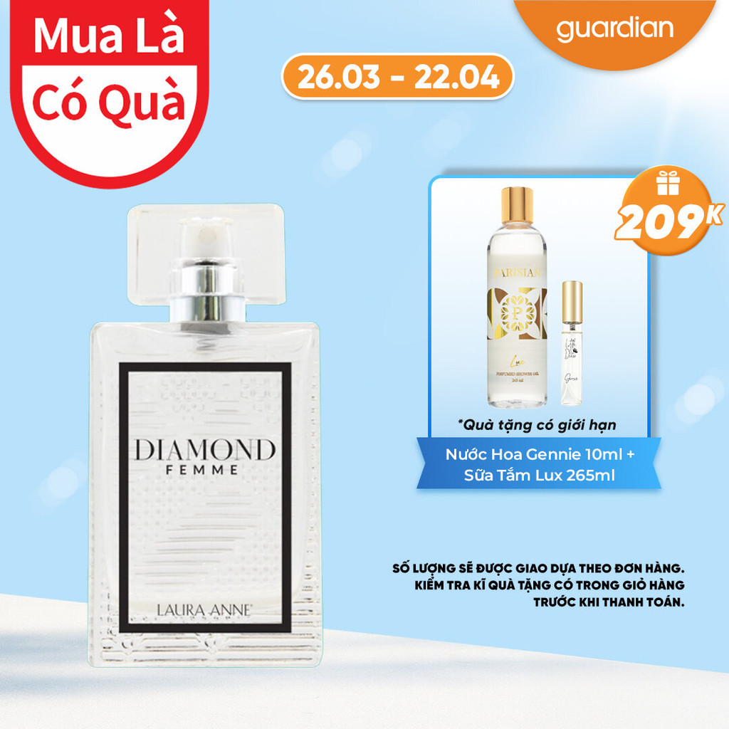 Nước Hoa Laura Anne Diamond Femme 45ml | Shopee Việt Nam