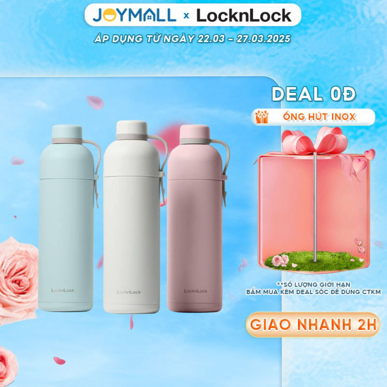 Bình giữ nhiệt LocknLock Belt Bottle LHC4267 490ml - Hàng chính hãng ...