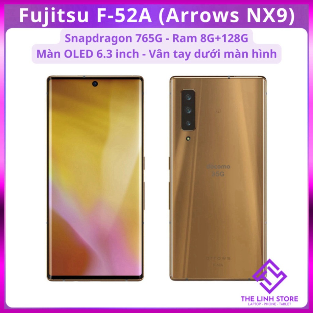 Điện thoại Fujitsu F52A (Arrows NX9) 8GB RAM 128GB - Chip Snapdragon ...