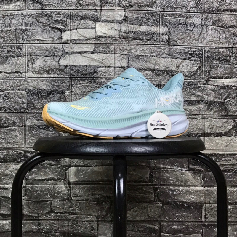 [ CHÍNH HÃNG ] Giày *_HOKA ONE ONE CLIFTON 9 BLUE ICE FLOW | Cao Cấp ...