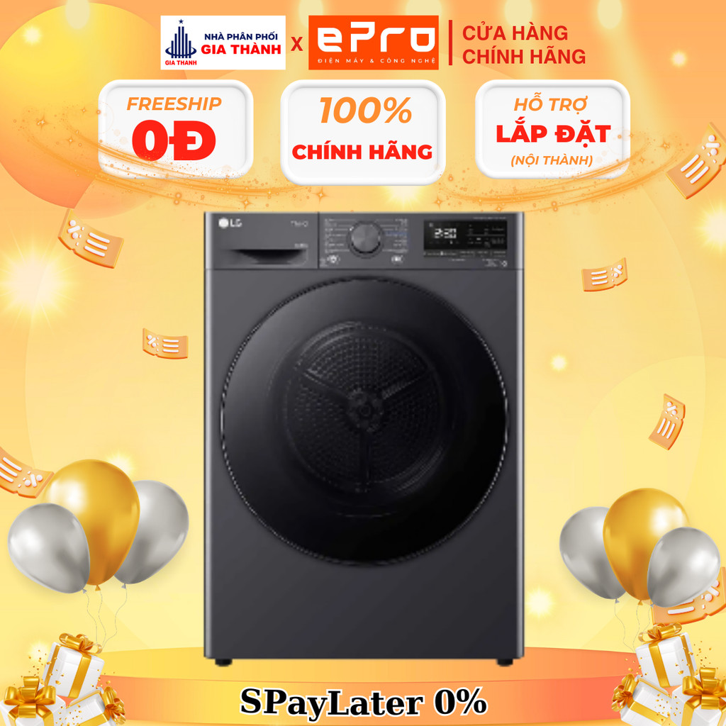 [DVHP50M] Máy Sấy Bơm Nhiệt LG Inverter 10.5 Kg DVHP50M - Hàng chính hãng | Shopee Việt Nam