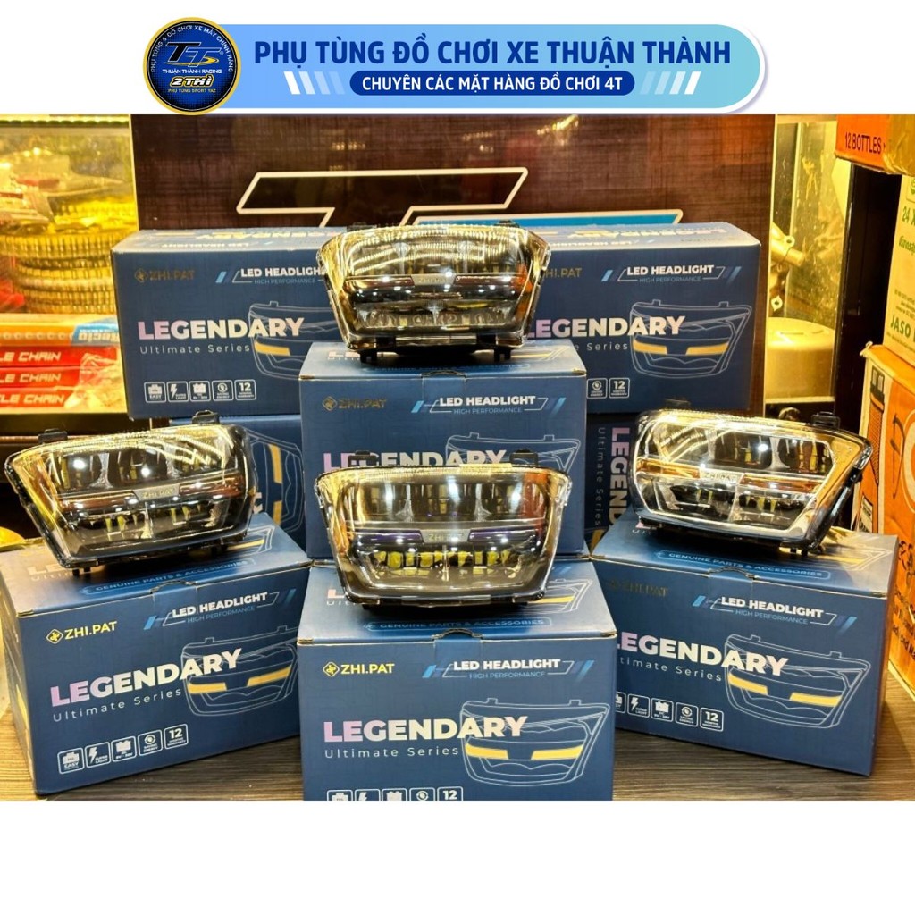 Đèn Trước Led 2 Tầng Wave Nhỏ Zhipat Cao Cấp, Dễ Dàng Lắp Ráp | Shopee ...