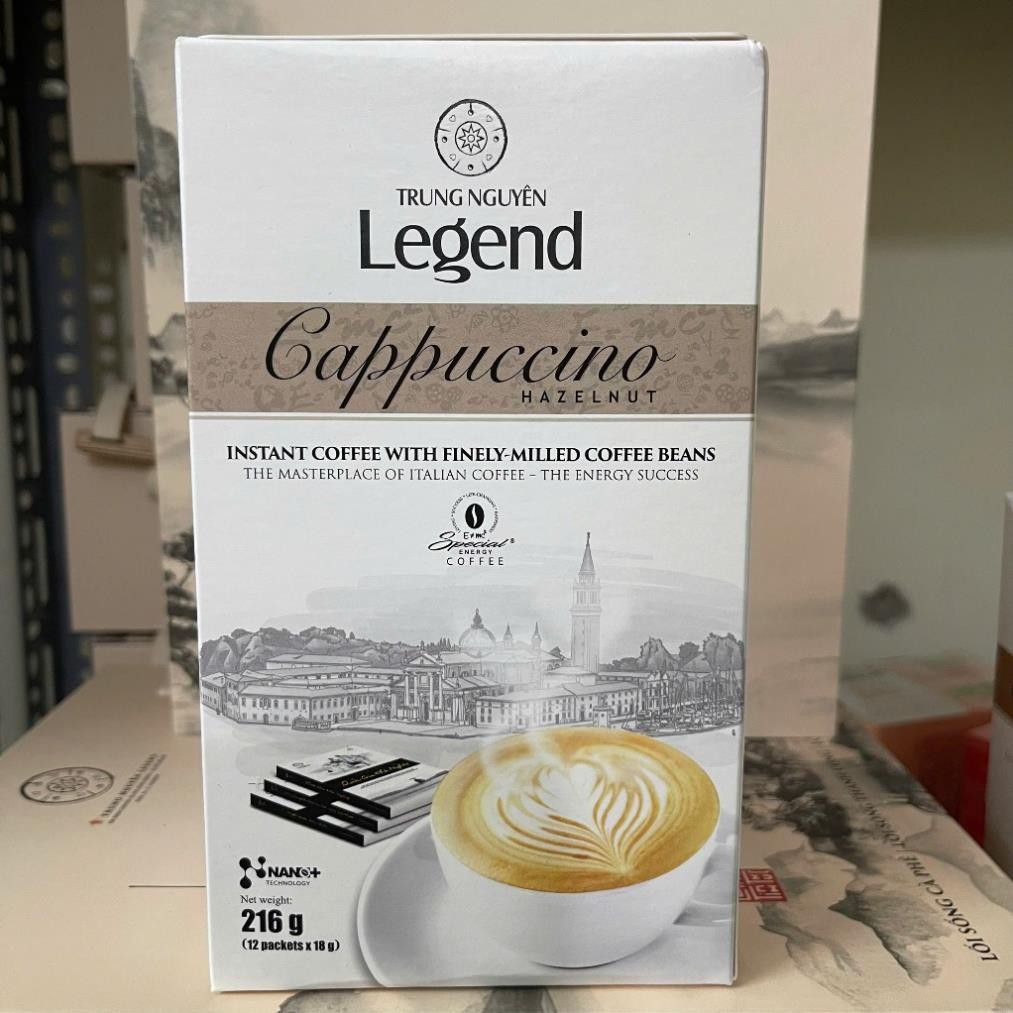 Cà Phê Trung Nguyên Legend Cappuccino Vị Hazelnut / Mocha / Coconut ...