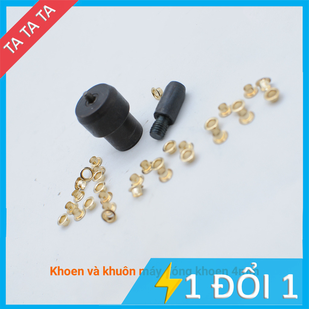 Khuôn máy đóng khoen mắt cáo, ore 4mm dùng cho máy đóng khoen | Shopee Việt Nam