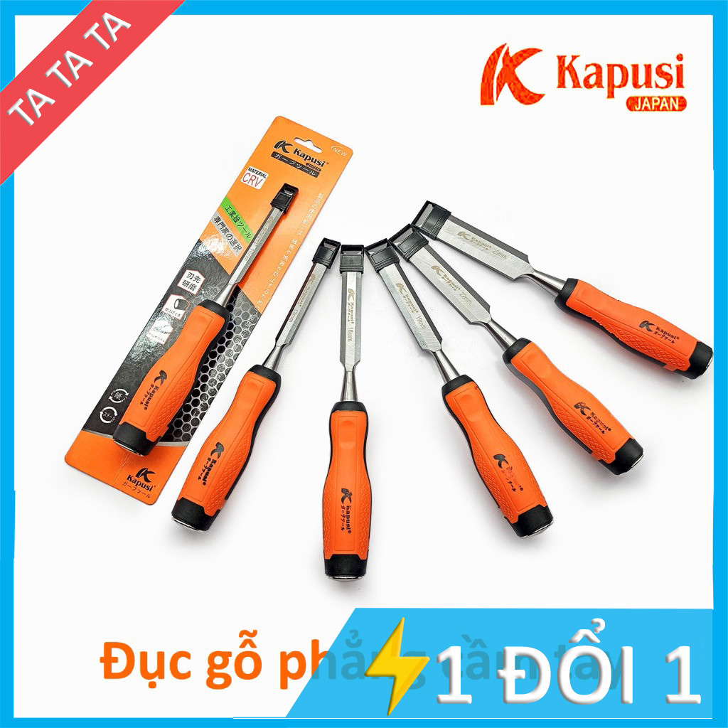 Đục Gỗ, Khắc Gỗ, Tiện Gỗ Đa Năng Cầm Tay Kapusi (12-25mm) | Shopee Việt Nam