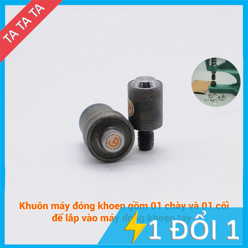 Bộ cối / Khuôn máy đóng khoen mắt cáo, ore 10mm dùng cho máy đóng khoen | Shopee Việt Nam