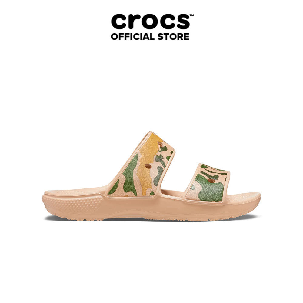 Dép Xăng Đan Unisex Crocs Camo Classic - Chai/Tan | Shopee Việt Nam