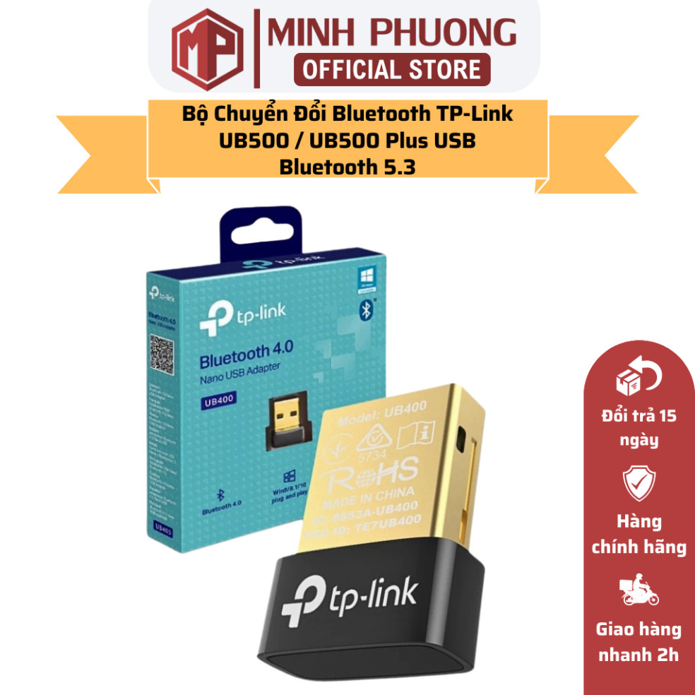 Bộ Chuyển Đổi Bluetooth TP-Link UB500 / UB500 Plus USB Bluetooth 5.3 | Shopee Việt Nam