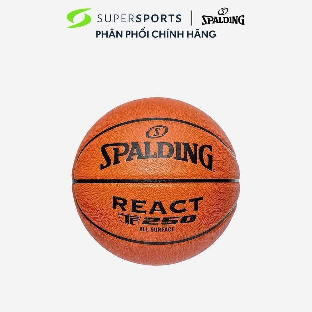 Banh Bóng Rổ Spalding Tf 250 React Fiba - Cam - 76-967z | Shopee Việt Nam