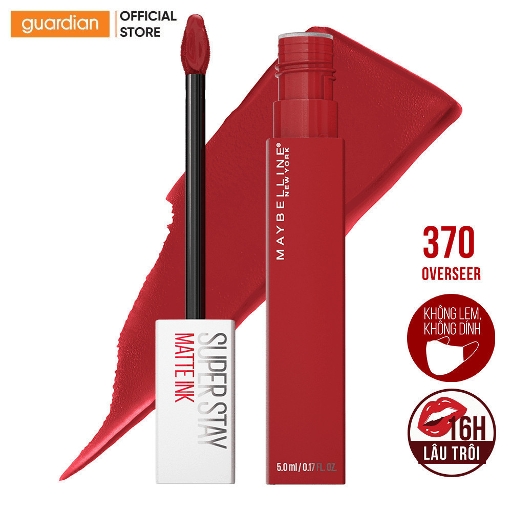 Son Kem Lì Maybelline New York Super Stay Matte Ink City Edition 5Ml | Shopee Việt Nam