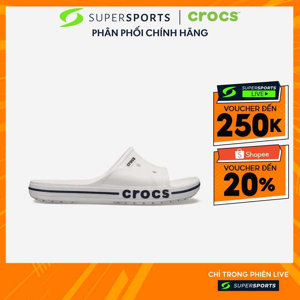 Dép Quai Ngang Unisex Crocs Bayaband - Trắng - 205392-126 LS001 ...