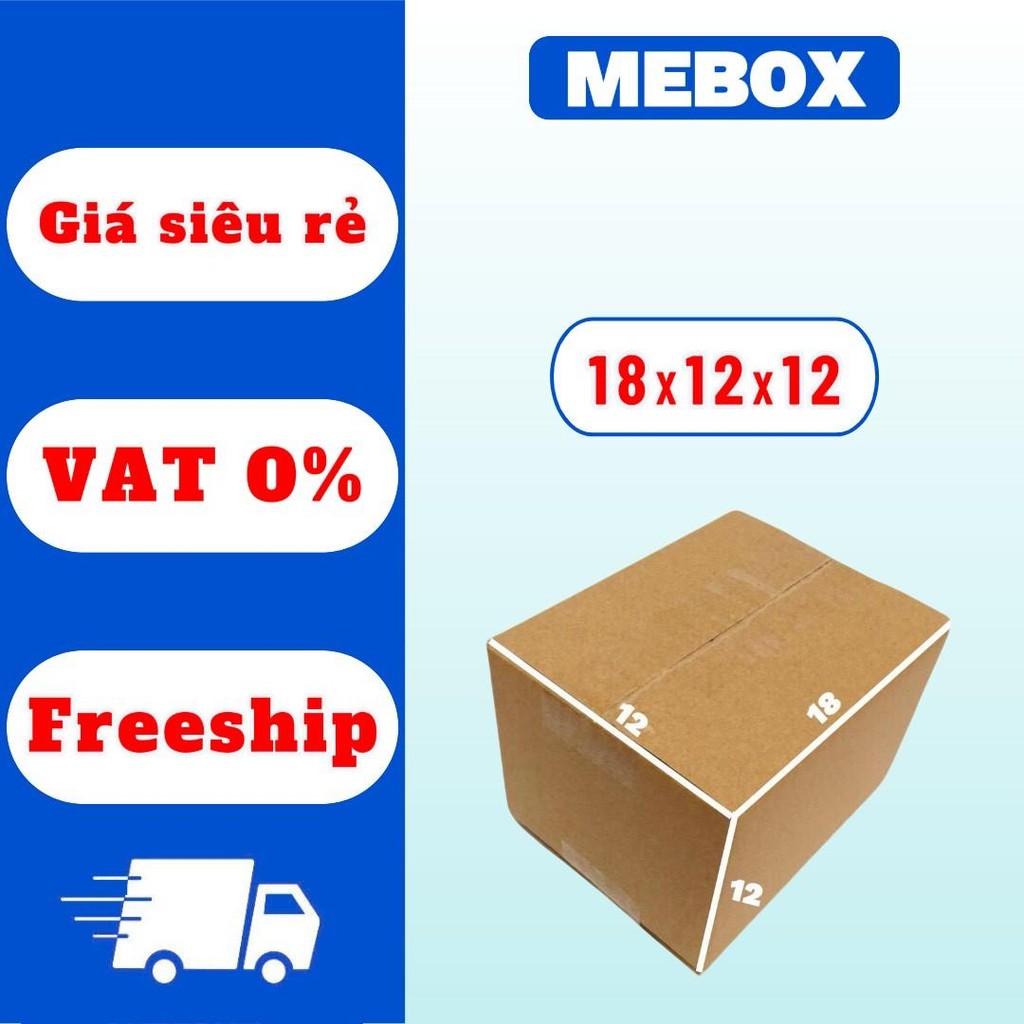 18x12x12 bộ 10 hộp carton đóng hàng | Shopee Việt Nam