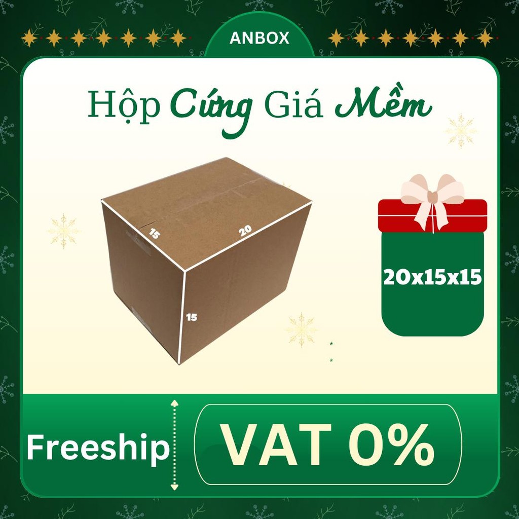 thùng hộp carton 20x15x15 bộ 20 | Shopee Việt Nam
