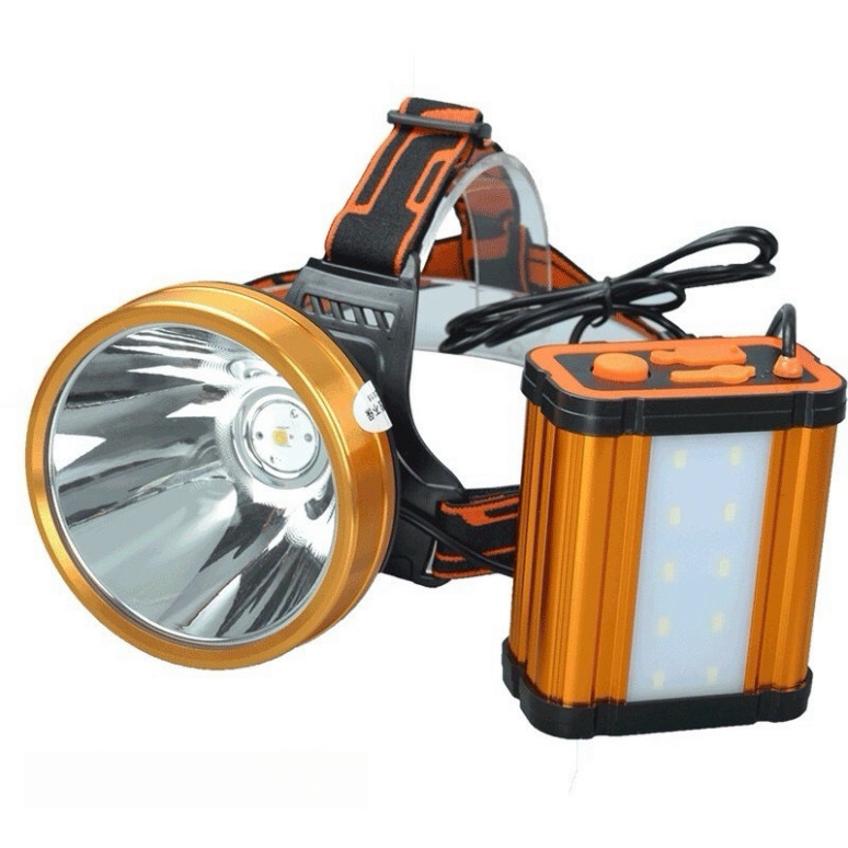 Đèn đội đầu siêu sáng led 200W, khủng Mah kiêm sạc dự phòng (ms 030) | Shopee Việt Nam