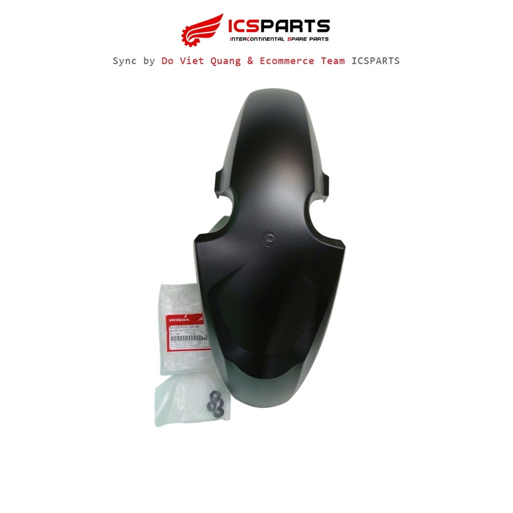 Nhựa Bộ chắn bùn NHA76 Phía trước HONDA Air Blade Màu Đen mờ (2019 ...