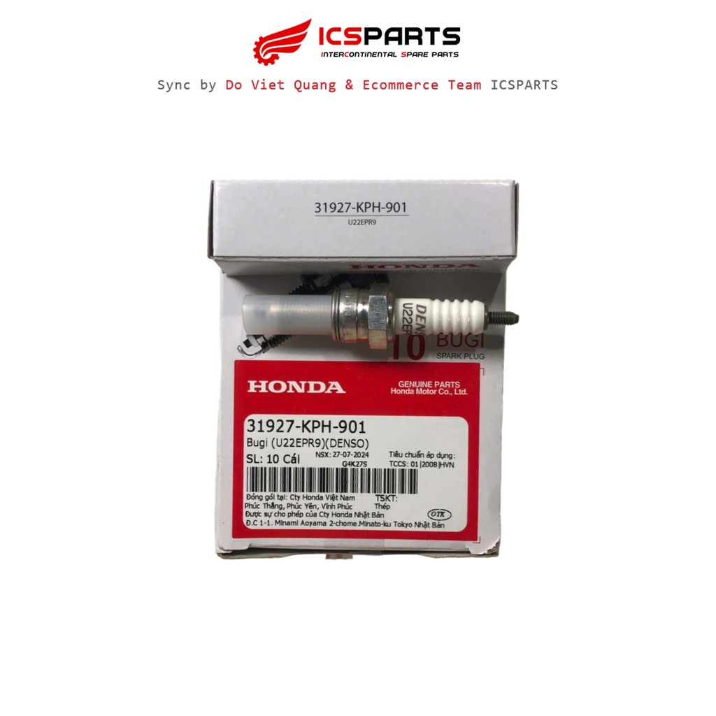 Bugi (U22EPR9)(DENSO) HONDA Air Blade / Future / Lead / Pcx / Sh Mode ...