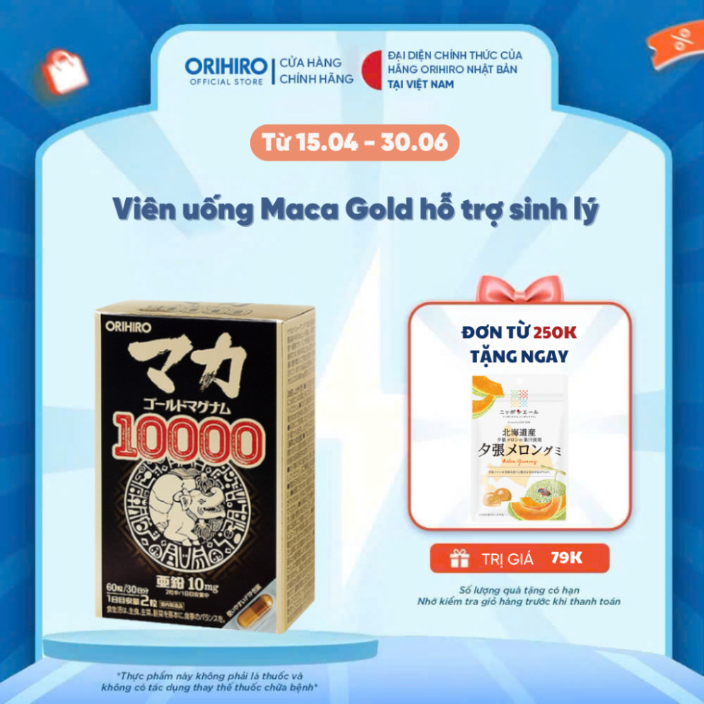 Viên uống hỗ trợ tăng cường sinh lý nam nữ Maca Gold Magnum 10000 ...