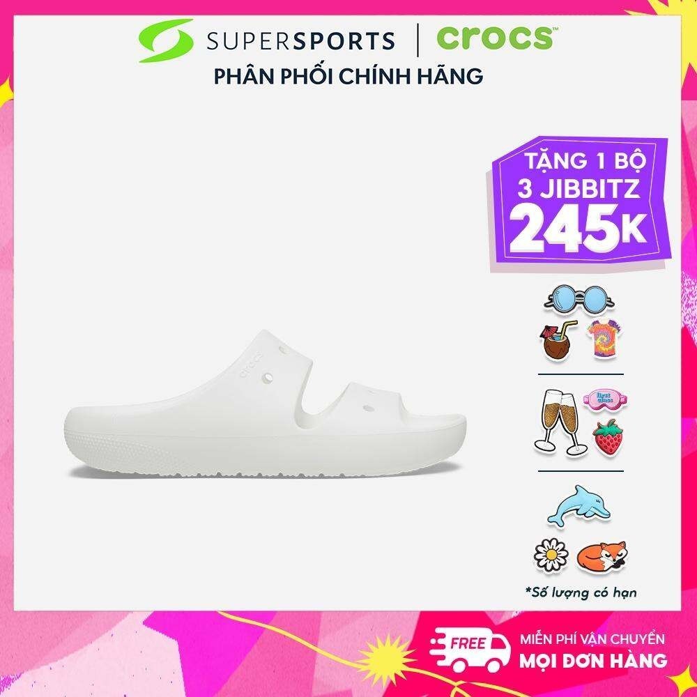 Dép Quai Ngang Unisex Crocs Classic V2 - Trắng - 209403-100 PHY001 ...