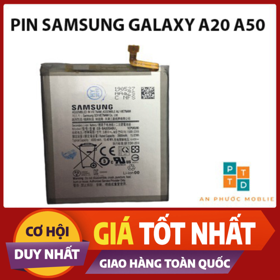PIN SAMSUNG GALAXY A20/ A30/ A30S/ A50/A50S - Pin zin hãng bóc máy LKDM ...